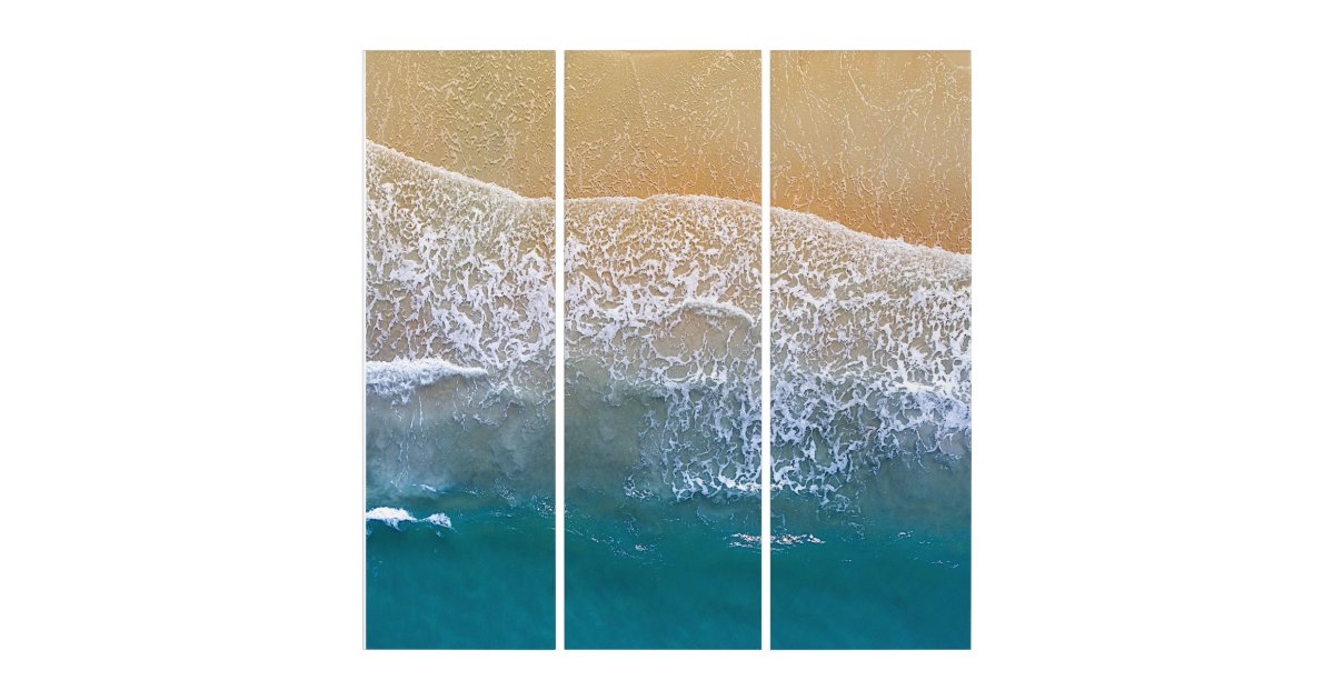 One with the Beach Triptych | Zazzle