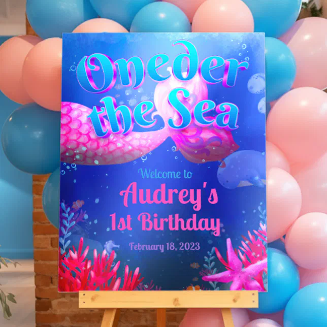 Oneder the Sea - Welcome Sign | Zazzle
