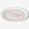 Onederful 1st Birthday Party Pastel Rainbow Paper Plates | Zazzle