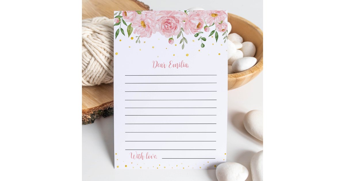 Onederful Birthday Time Capsule Note Message Card | Zazzle