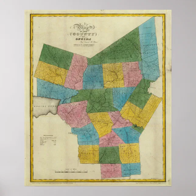 Oneida County Poster | Zazzle