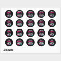 Only Bad Women Have No Thyroid Cancer Awareness Classic Round Sticker ...
