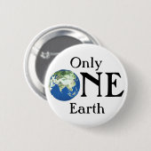 Only one Earth Button | Zazzle