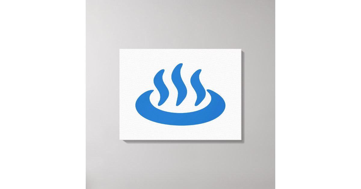 Onsen ♨ Hot Spring 温泉 Japanese Sign | Zazzle