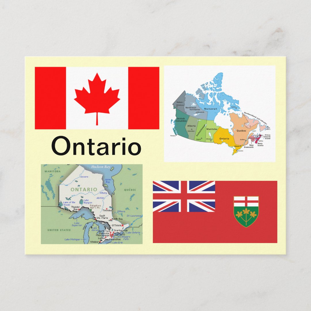 Ontario Canada Postcard | Zazzle