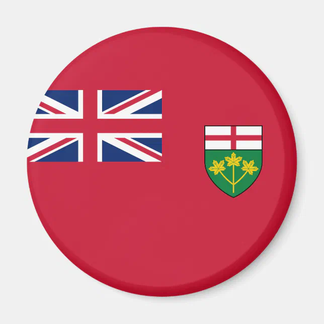 Ontario Flag Magnet | Zazzle