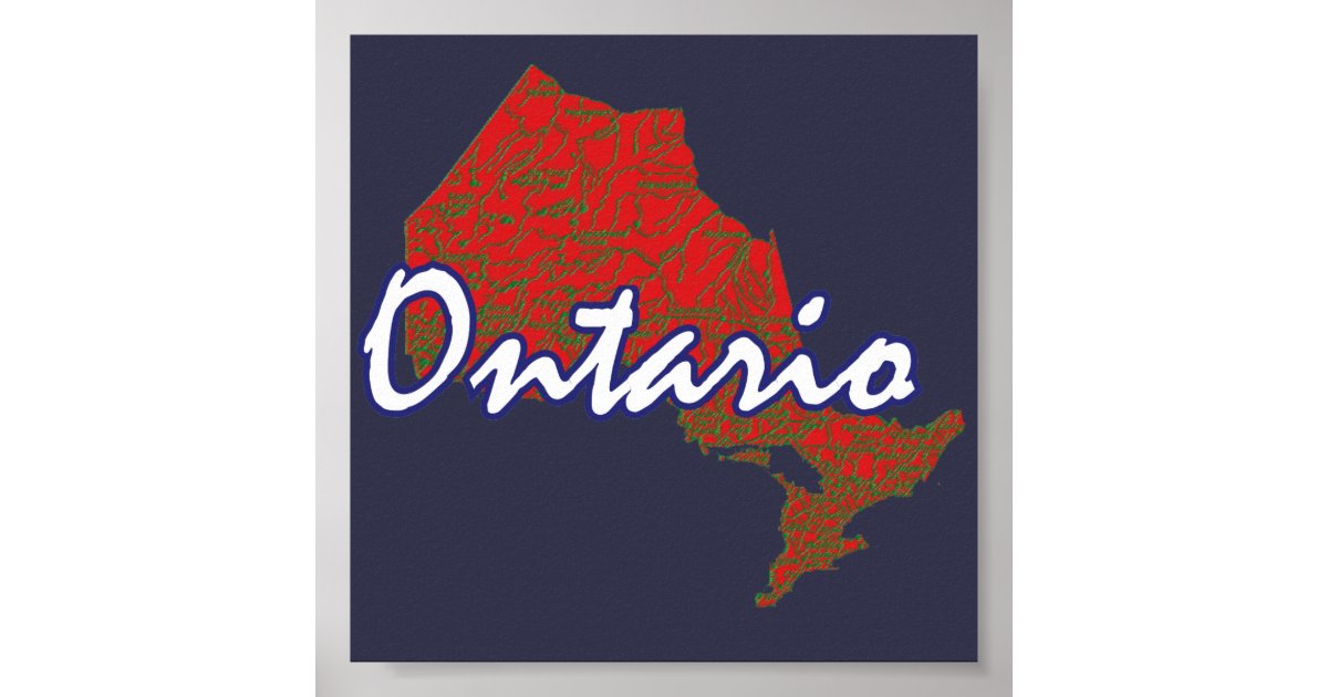 Ontario Poster | Zazzle