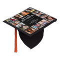 Onto The Next Chapter Photo Collage Graduation Cap Topper | Zazzle