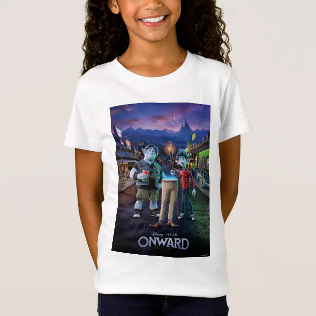 Onward | Ian, Barley & Dad Poster Art T-Shirt | Zazzle