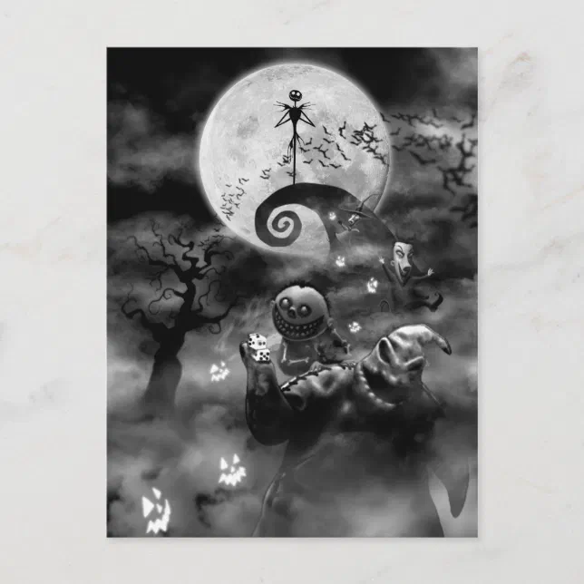 Oogie Boogie | Born to Boogie Postcard | Zazzle