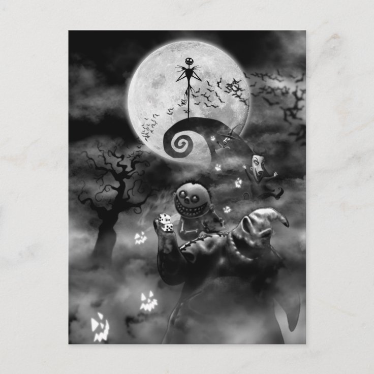 Oogie Boogie | Born to Boogie Postcard | Zazzle