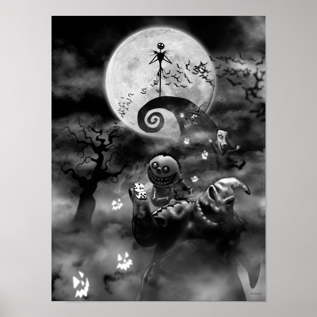 Oogie Boogie | Born to Boogie Poster | Zazzle