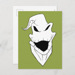 Oogie Boogie | Grinning Face Postcard | Zazzle
