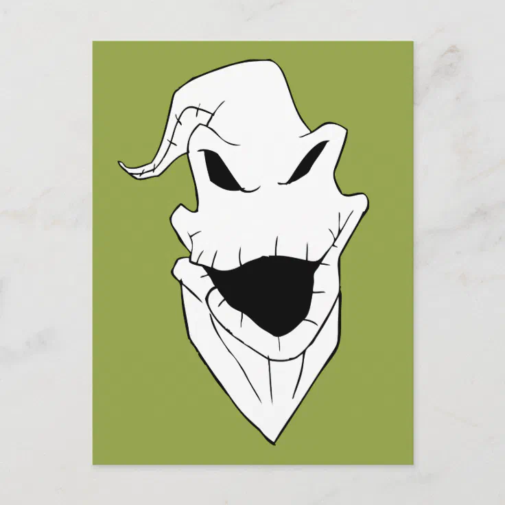 Oogie Boogie | Grinning Face Postcard | Zazzle