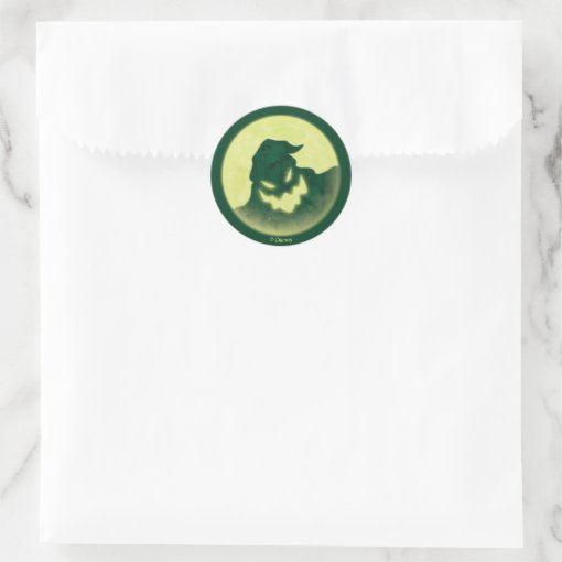 Oogie Boogie | I'm The Boogie Man Classic Round Sticker | Zazzle