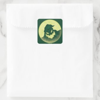 Oogie Boogie | I'm The Boogie Man Square Sticker | Zazzle
