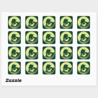Oogie Boogie | I'm The Boogie Man Square Sticker | Zazzle