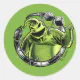 Oogie Boogie | Serpent & Dice Classic Round Sticker | Zazzle