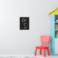 Ooh La La French Expression in Black and White Poster | Zazzle