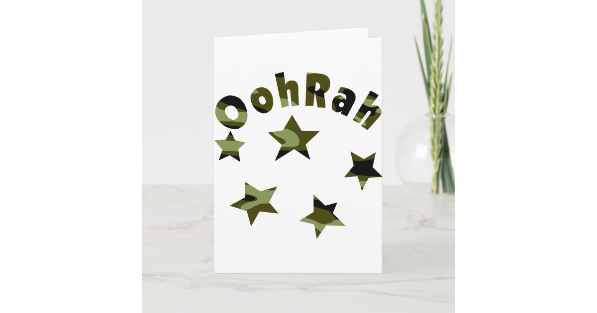 Ooh Rah Card | Zazzle.com