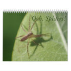 Spiders! Calendar | Zazzle.com