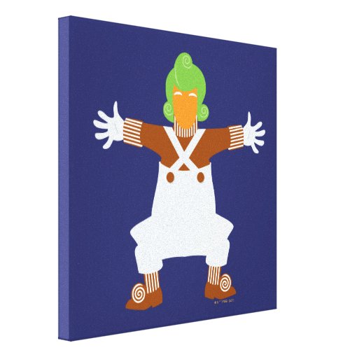 Oompa Loompa Arms Out Canvas Print | Zazzle