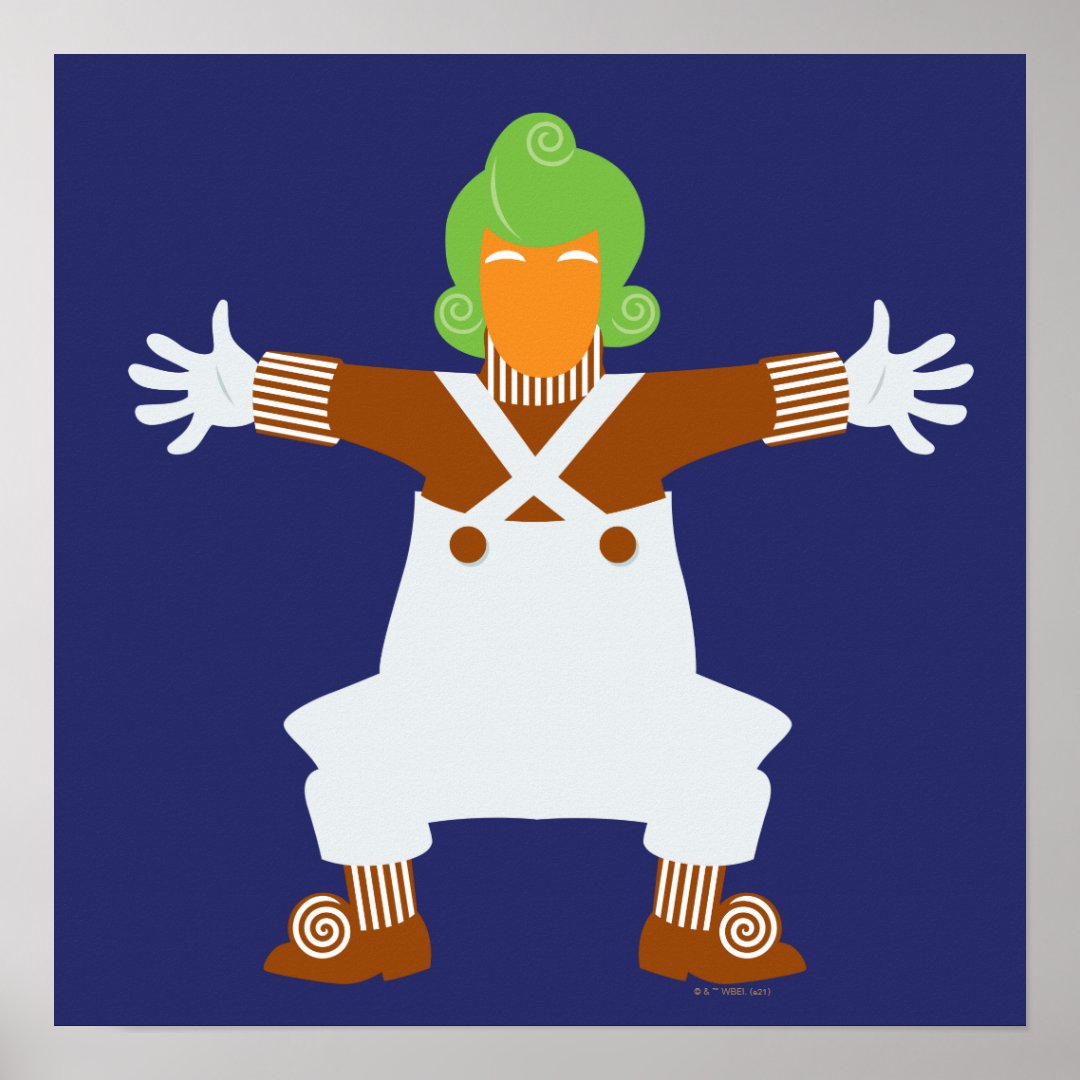 Oompa Loompa Arms Out Poster | Zazzle