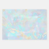 opal gemstone inspired background wrapping paper sheets | Zazzle