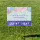 Opal Gemstone Pastel Iridescent Business Sign | Zazzle
