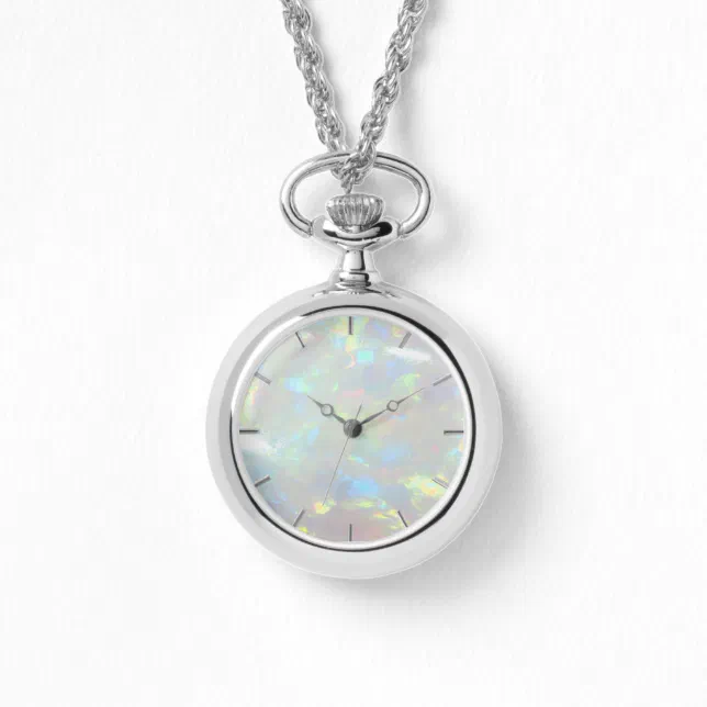 opal stone photo watch | Zazzle