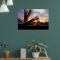 Open Book and Sunset Photography Poster | Zazzle