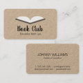 Open Book Business Card | Zazzle
