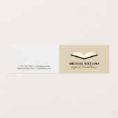 Open Book Business Card | Zazzle