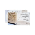 Open Book Business Cards | Zazzle