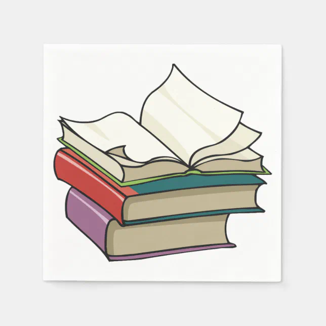 Open Book Paper Napkins | Zazzle