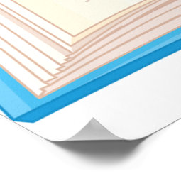 Open Book Poster | Zazzle