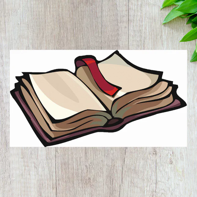 Open Book Poster | Zazzle