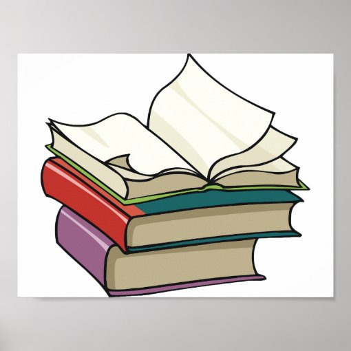 Open Book Poster | Zazzle