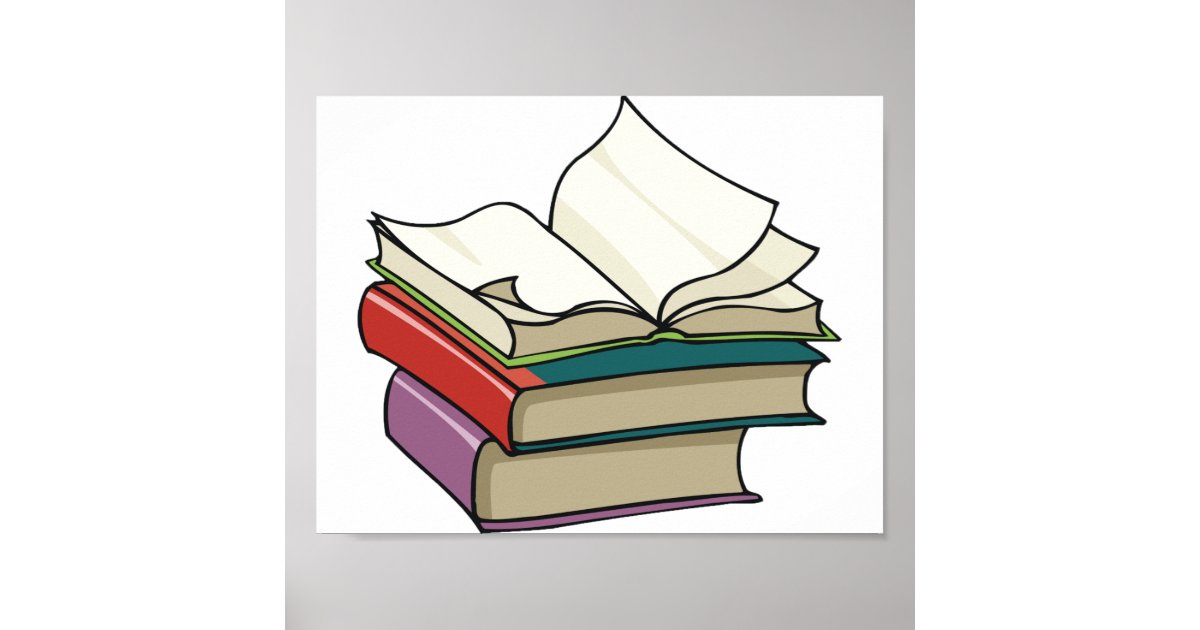 Open Book Poster | Zazzle