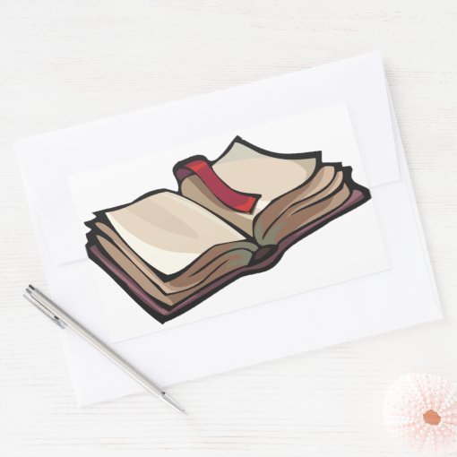 Open Book Stickers | Zazzle