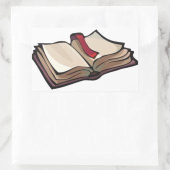 Open Book Stickers | Zazzle