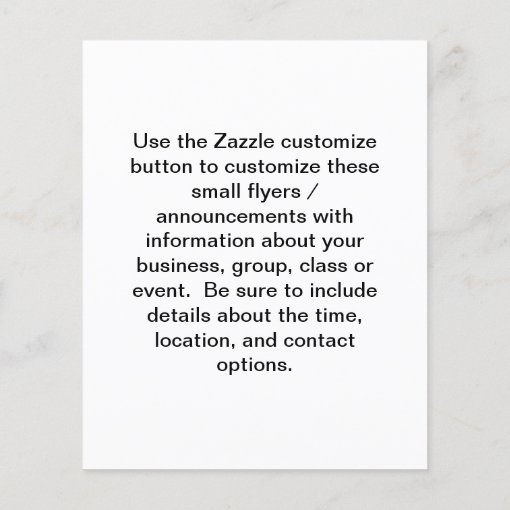 Open door unique small flyer handout door painting | Zazzle