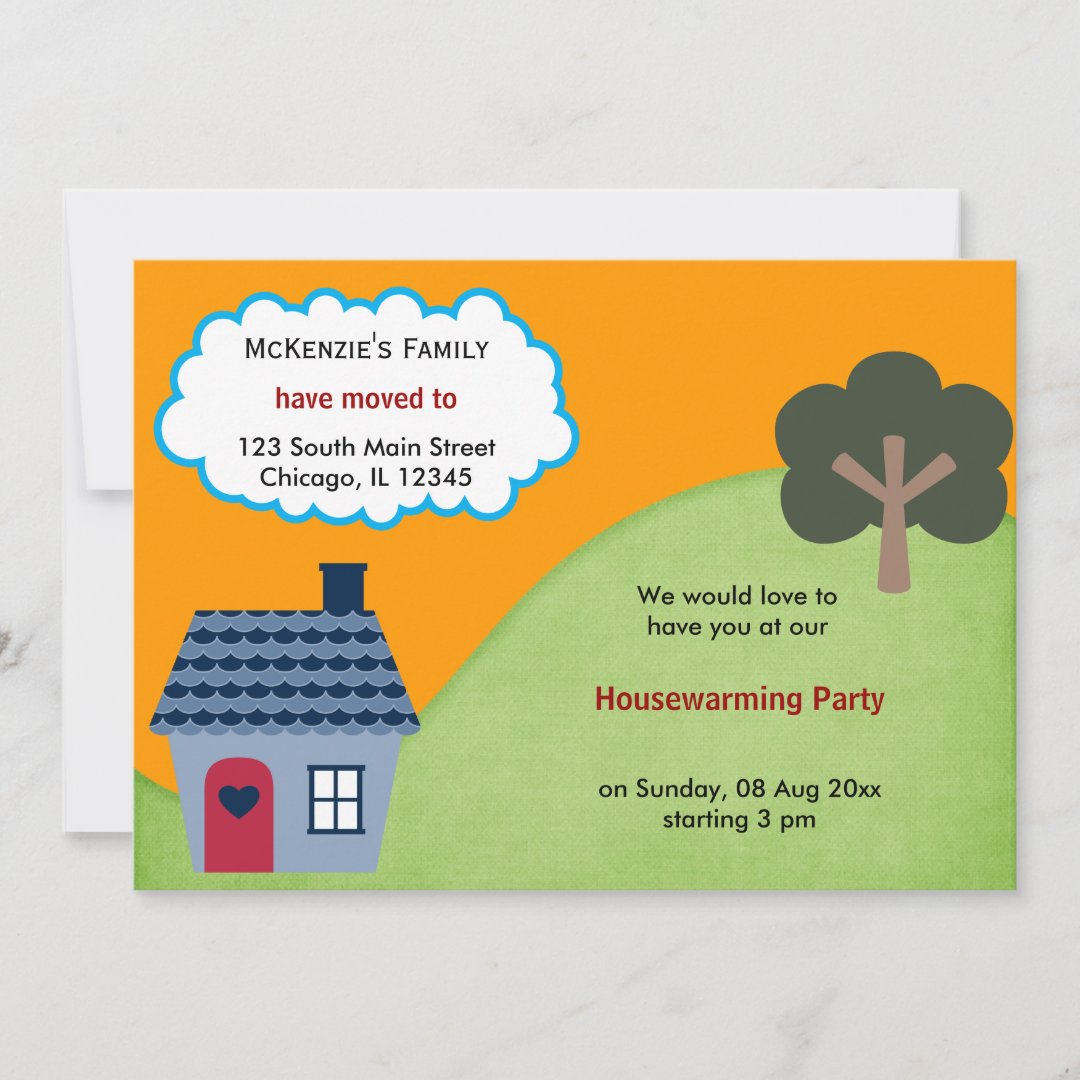 Open House Announcement | Zazzle
