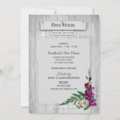 OPEN HOUSE, INVITATION, Rustic Window/Flower-box Invitation | Zazzle