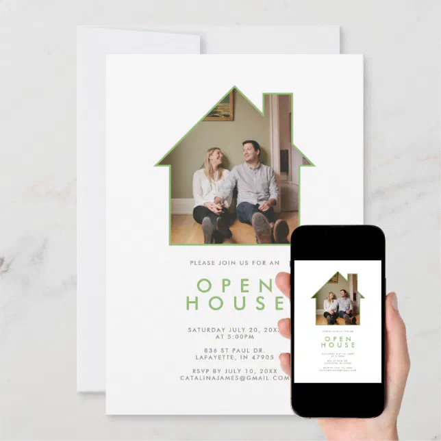 Open House Party Invitation | Zazzle