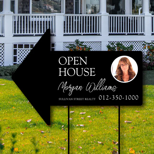 Open House Real Estate Marketing Sign | Zazzle