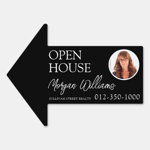 Open House Real Estate Marketing Sign | Zazzle