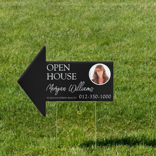 Open House Real Estate Marketing Sign | Zazzle
