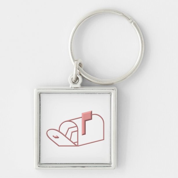 Mailbox Keychains - No Minimum Quantity | Zazzle
