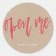 Open Me Gift Sticker | Zazzle